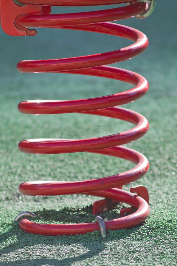 Metal spring stock image. Image of carousel, circle, spring - 22572573
