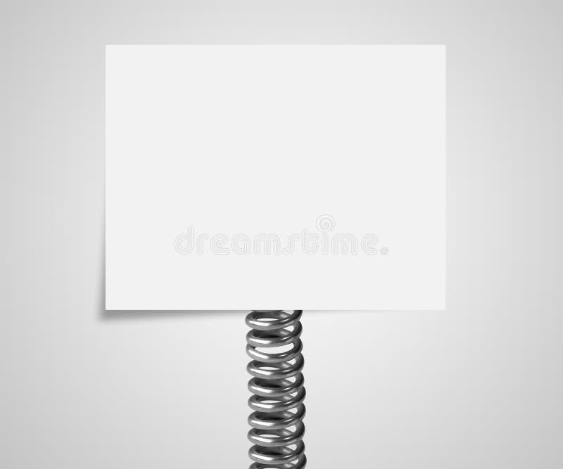 Metal spring stock photo. Image of bounce, close, render - 25950636