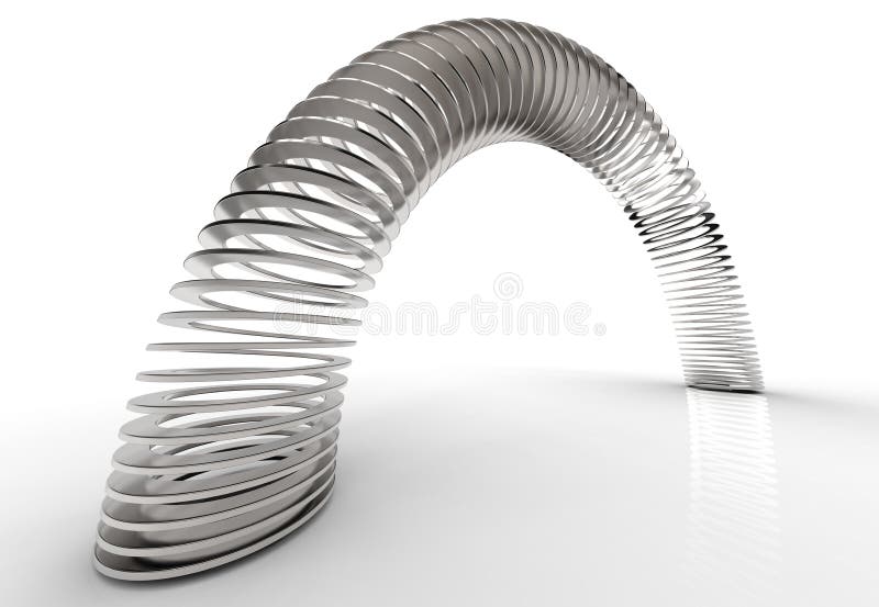 Jumping Spring stock illustration. Illustration of pressure - 16510337