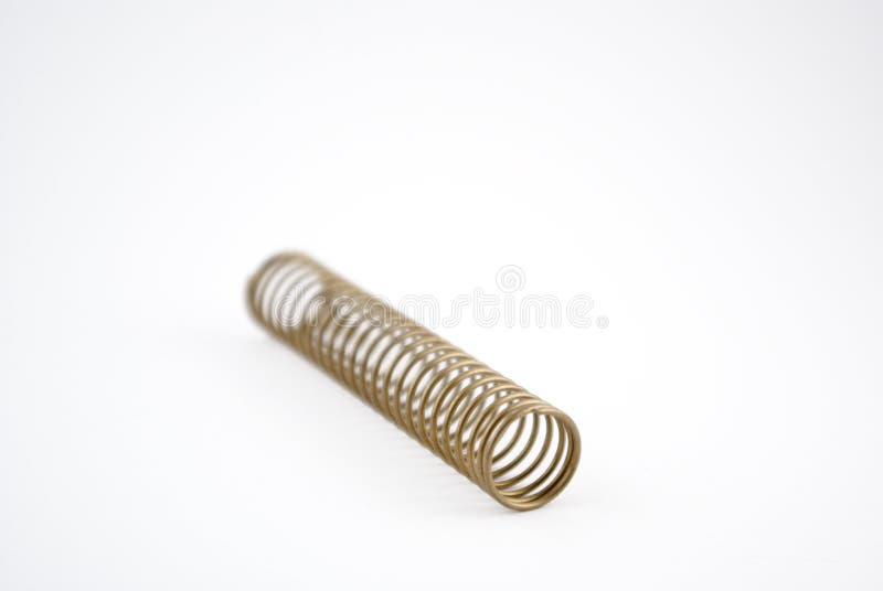 Metal spring stock photo. Image of stainless, spring, force - 8099540