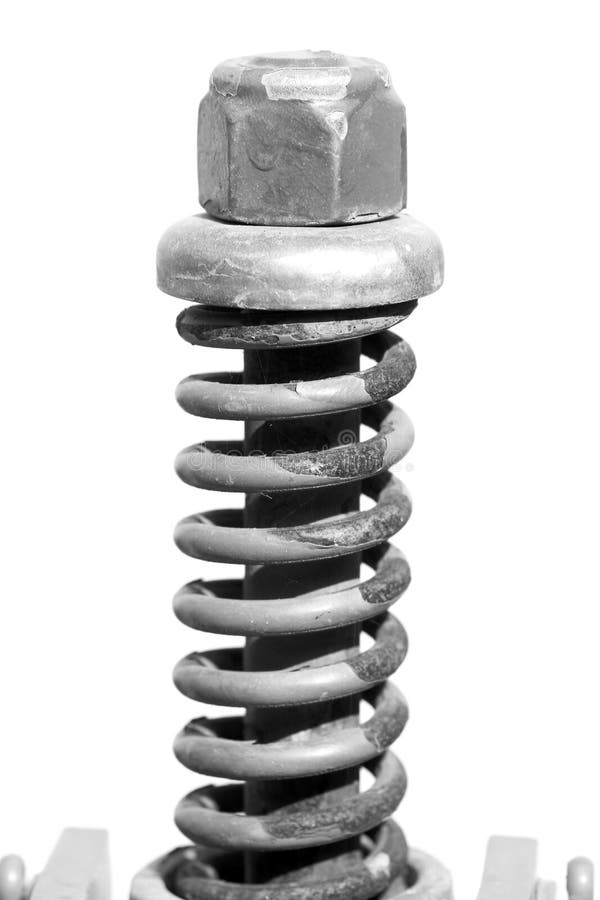 Metal spring stock image. Image of sunny, life, tension - 62284391