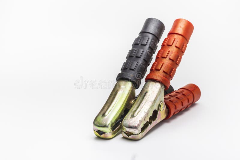 Spring Clamps with Rubber Coating Stock Photo - Image of large, macro ...