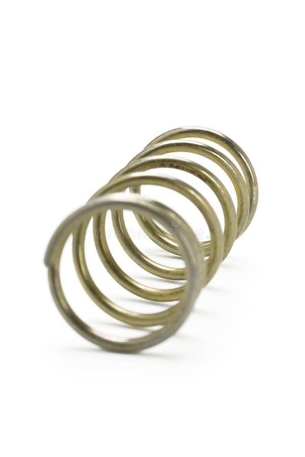 Metal spring coil stock image. Image of spiraling, industry - 9314609