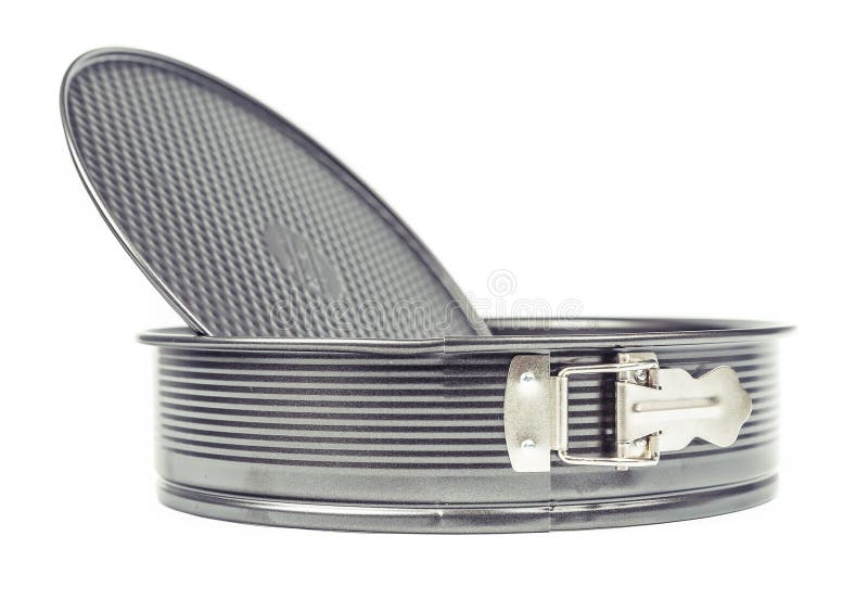 Metal Spring Form for Bakery Stock Photo - Image of crust, food: 114974576