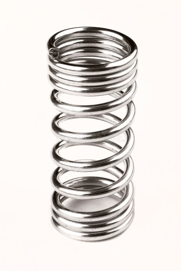 Metal spring stock photo. Image of coil, equipment, spring - 35534246