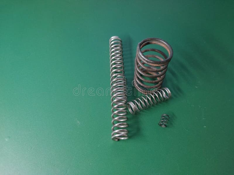 Metal Spring for Technical Products Stock Image - Image of tool, heavy ...