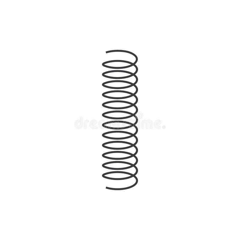 Metal Spring Illustration Stock Illustrations – 17,804 Metal Spring ...