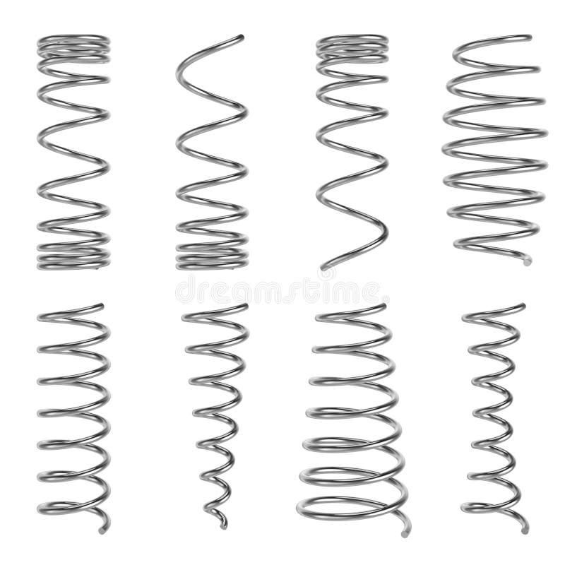 Metal Spring Stock Illustrations – 17,818 Metal Spring Stock ...