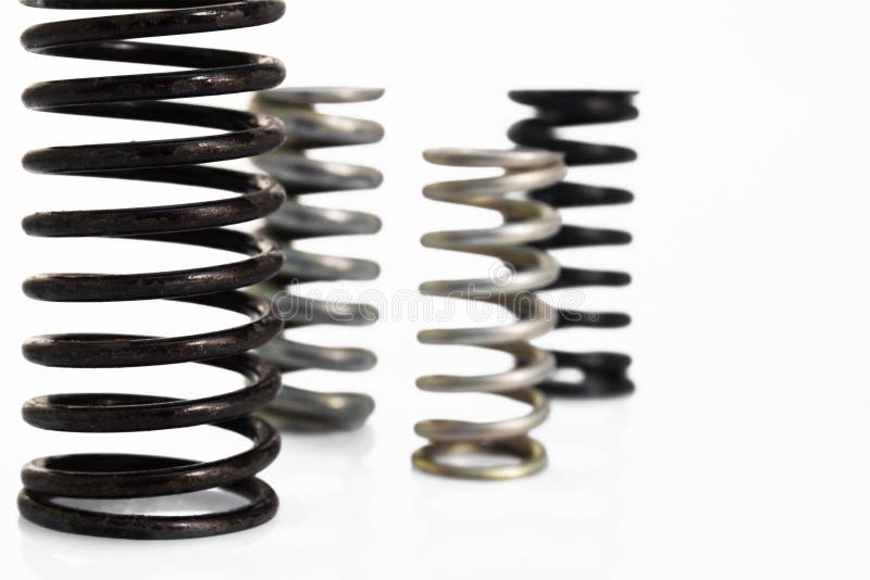 Metal springs stock photo. Image of objects, multiple - 3941906