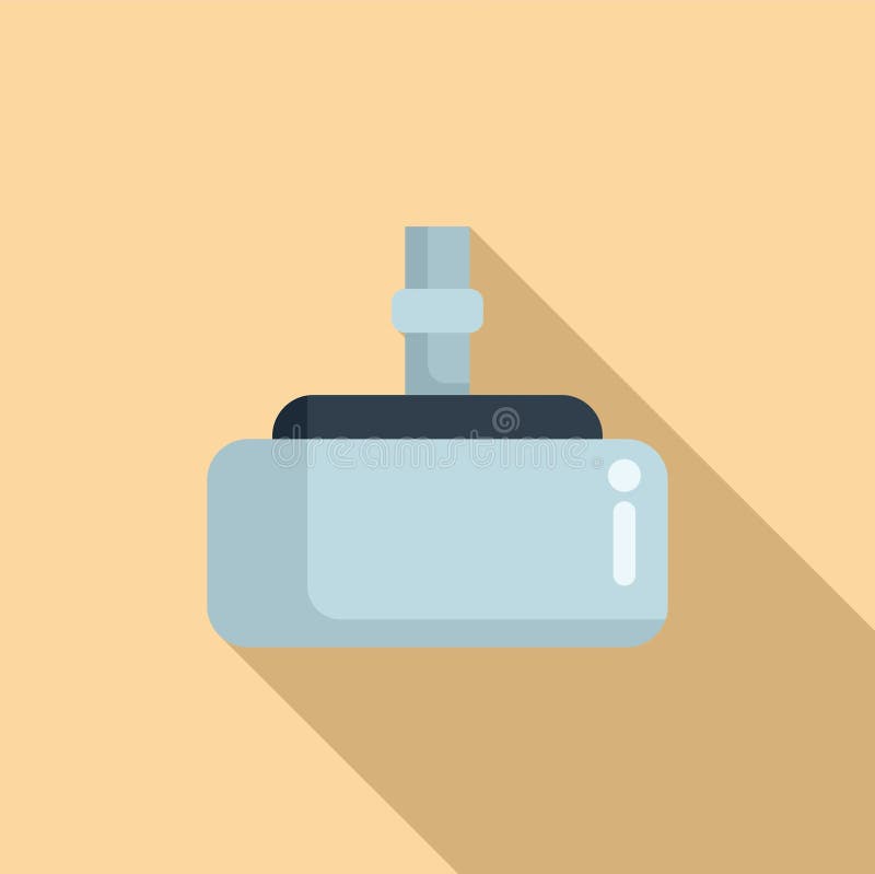 Metal Sprinkler Head Icon Flat Vector. Shower Head Stock Illustration ...