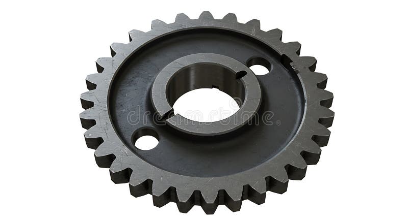 Metal Sprocket Wheel with a Circular Array of Evenly Spaced Teeth ...