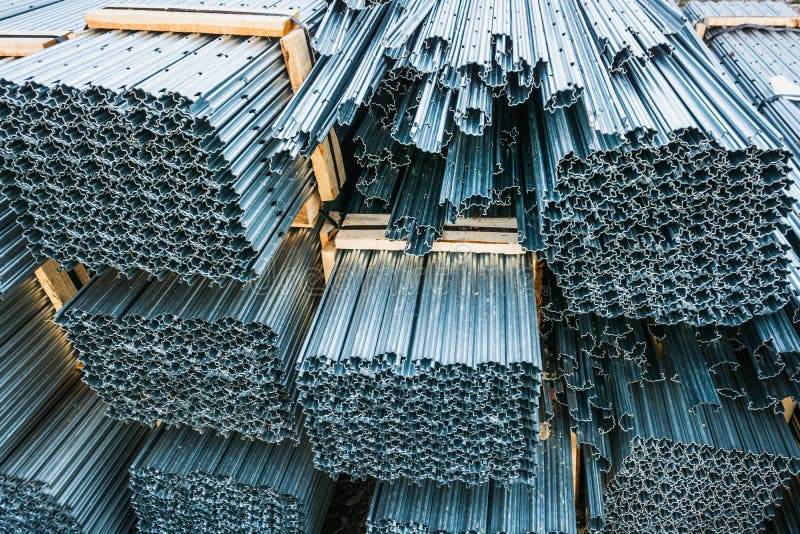 Metal stakes stock photo. Image of construction, beautiful - 153589402