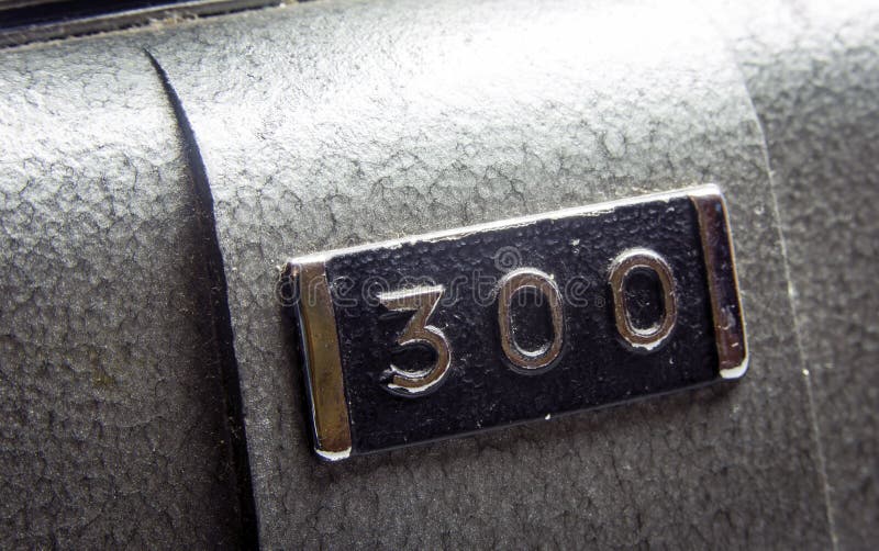 300 Metal Stamp stock photo. Image of digits, numbers - 42093436