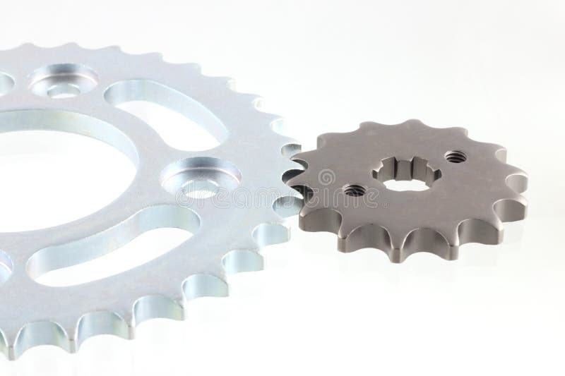 Metal steel gears stock image. Image of used, steel, group - 43994673