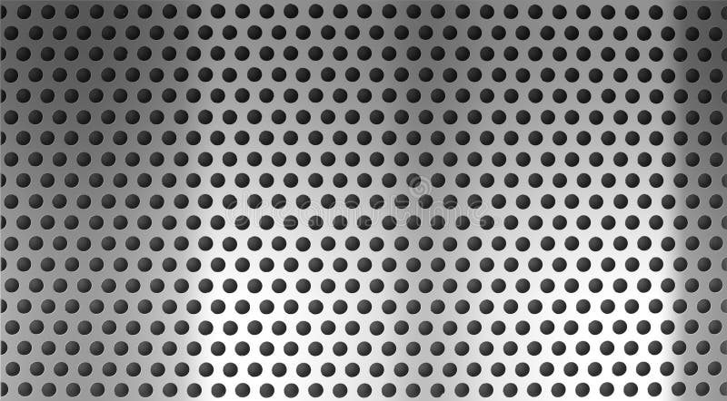 Metal Steel Holed or Perforated Grid Background Stock Photo - Image of ...