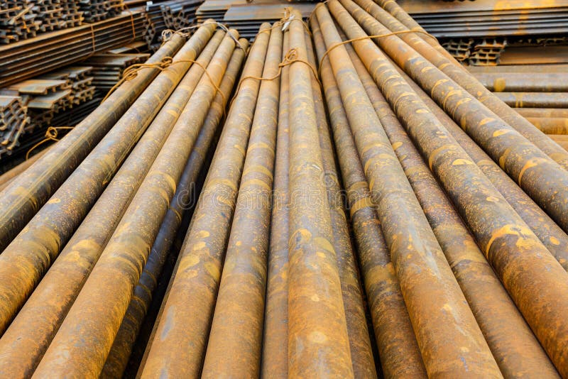 Metal steel stock photo. Image of corrosion, heap, industry - 51517010