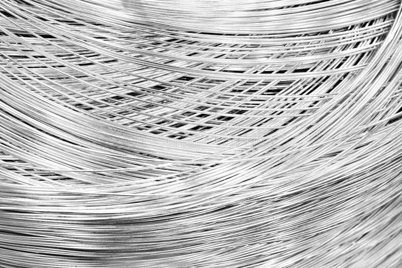 Metal Steel Wire Background Stock Image - Image of material ...