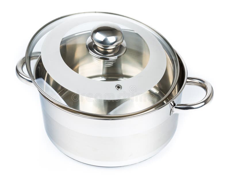 Metal stock pot stock photo. Image of cuisine, object - 61258080