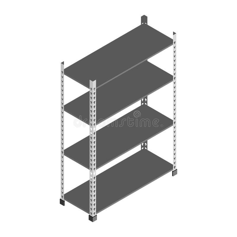 Storage Racks Stock Illustrations – 2,871 Storage Racks Stock ...