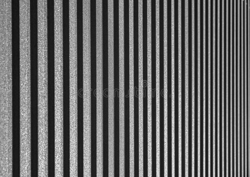 Metal Striped Sheet As an Abstract Background. Stock Image - Image of ...