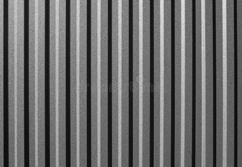 Metal Striped Sheet As an Abstract Background. Stock Image - Image of ...
