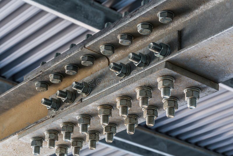 Metal Structural Work Closeup Stock Image - Image of metal, iron: 55042667