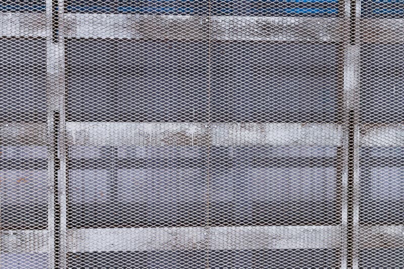 Metal Structure of the Bars and Mesh Stock Photo - Image of plate, iron ...