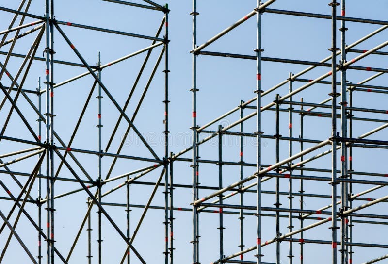 Metal Structure Connection of Structures Stock Photo - Image of ...