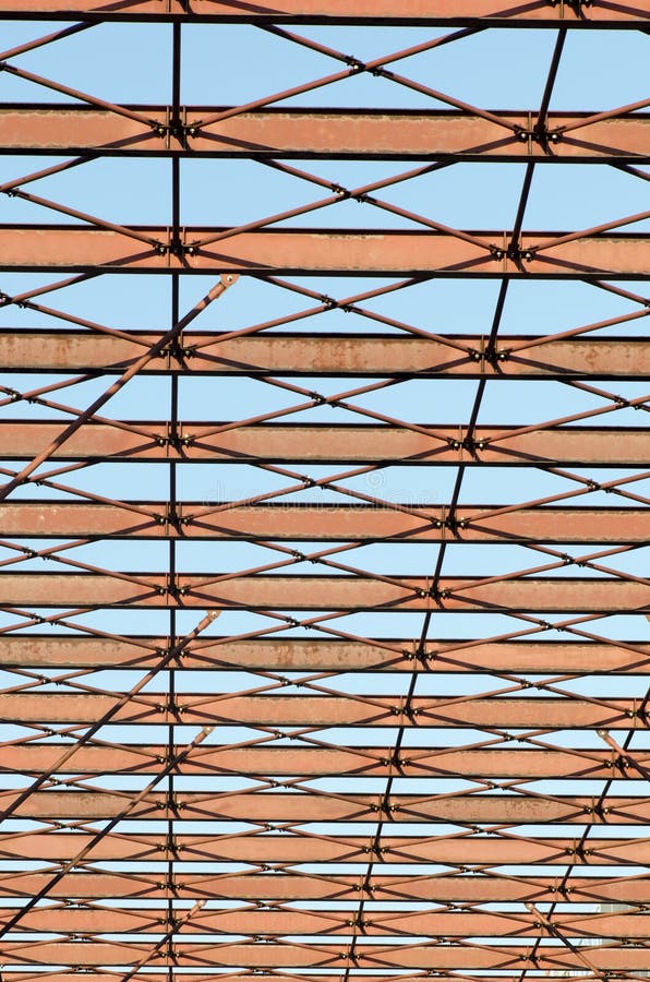 Metal structure stock image. Image of architecture, ground - 39220879