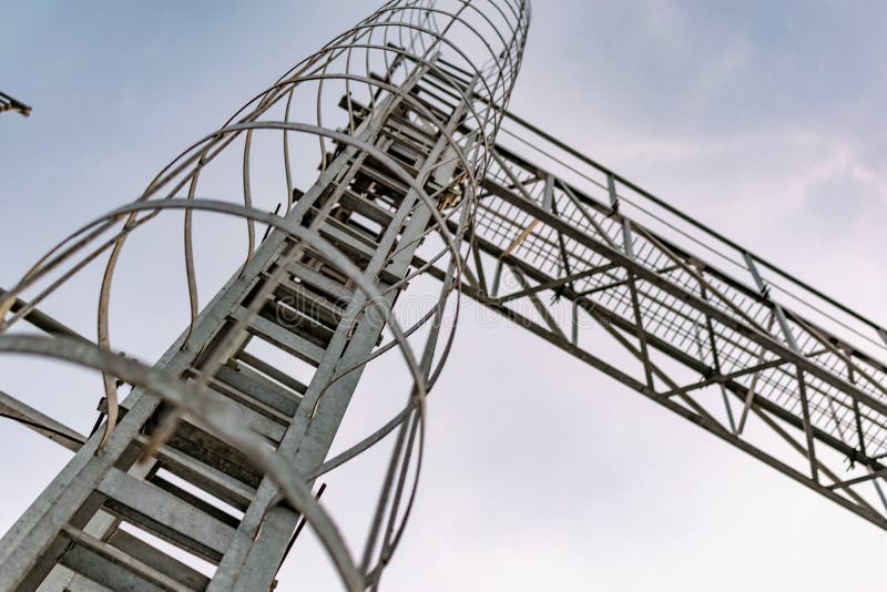 A Metal Structure Made of Thin but Strong Rings , Chained Together in a ...