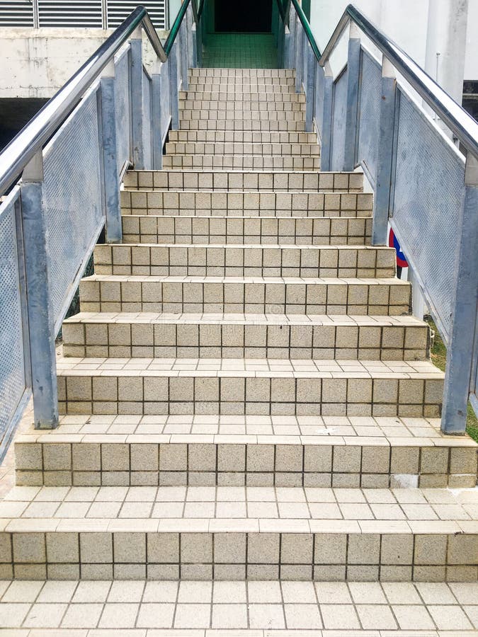 The Metal Structure of the Railing Adds Industrial Touch To the Overall ...