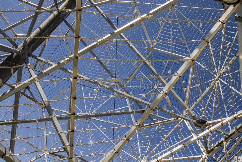 Metal Structures, Design, Geometric Shapes. Stock Image - Image of ...