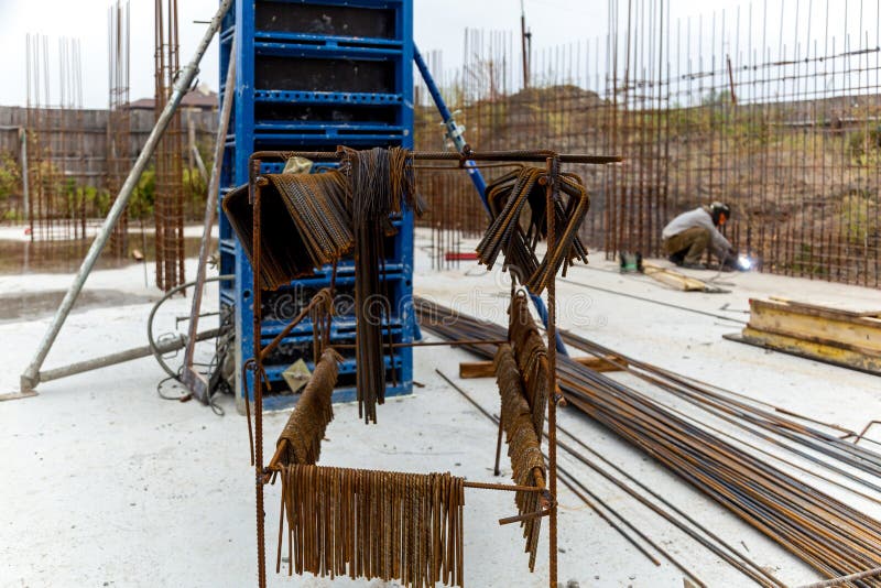 Metal Structures for Monolithic Casting Stock Image - Image of ...