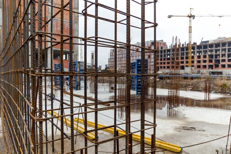 Metal Structures for Monolithic Casting Stock Image - Image of industry ...