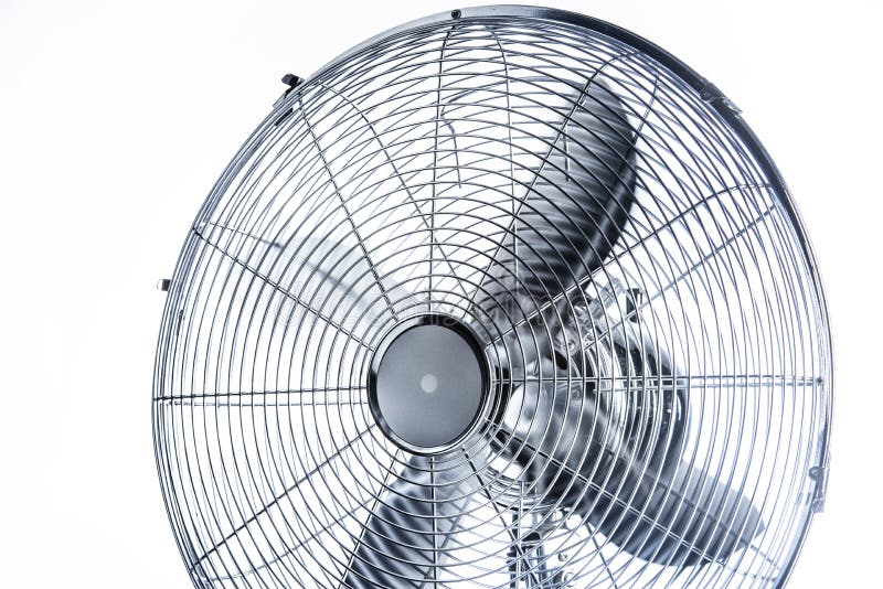 Red electric fan stock image. Image of climate, flutter - 27012523