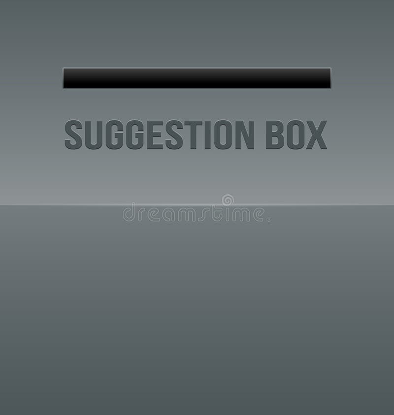 Suggestion Box Stock Illustrations – 2,166 Suggestion Box Stock ...