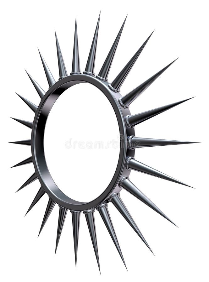 Spiky stock illustration. Illustration of spiky, dcoration - 12999437