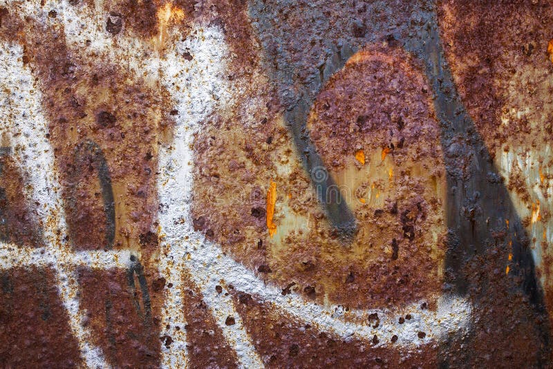 Wet Rusty Steel Metal Rough Surface Background Stock Image - Image of ...