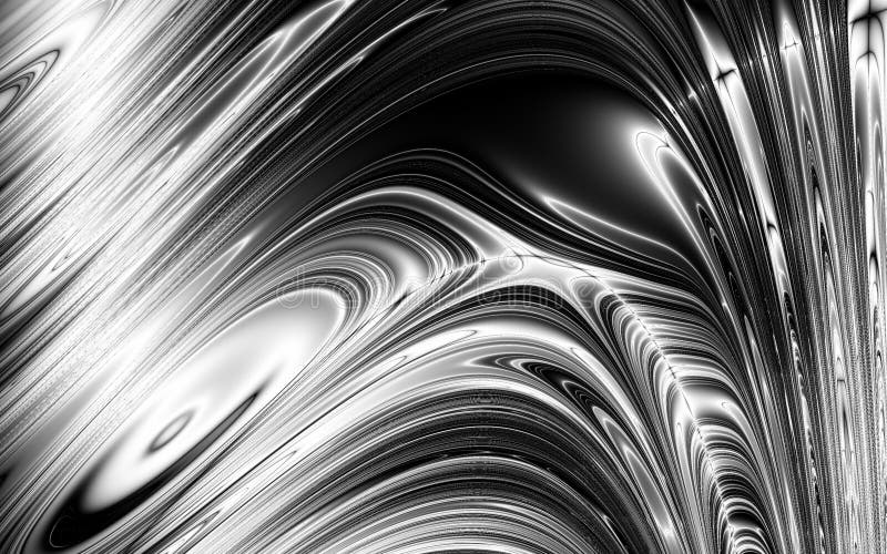 Metal Surface Art Abstract Shine Monochrome Header Stock Illustration ...