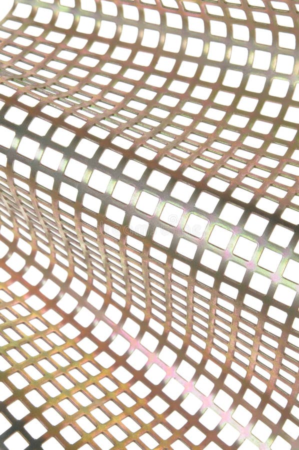 Metal Surface Background with Square Holes Stock Photo - Image of ...