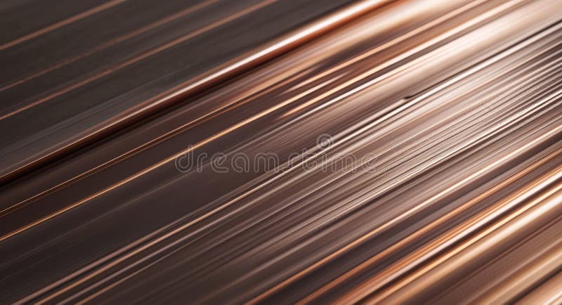 Metal Surface with Brushed Texture and Warm Tones Stock Photo - Image ...