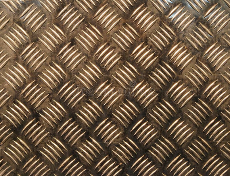 Old Metal Surface with Rivets Painted with Green Paint. Stock Image ...