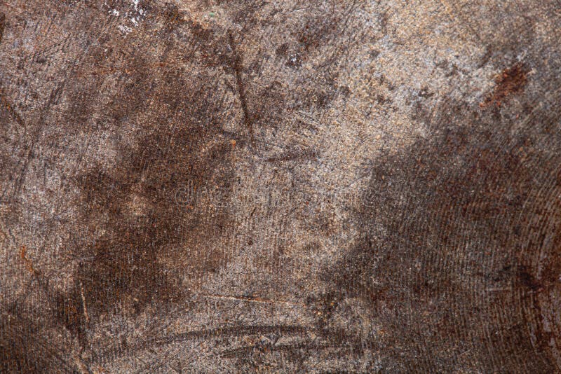 Metal Surface with Dirt and Rust Stock Image - Image of paint, closeup ...