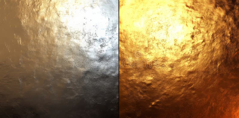 A Metal Surface with Reflective Designs and Textures Highlighted by ...
