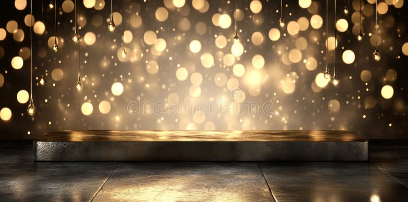 A Metal Surface that Reflects Light in a Gradient and Warm Manner ...