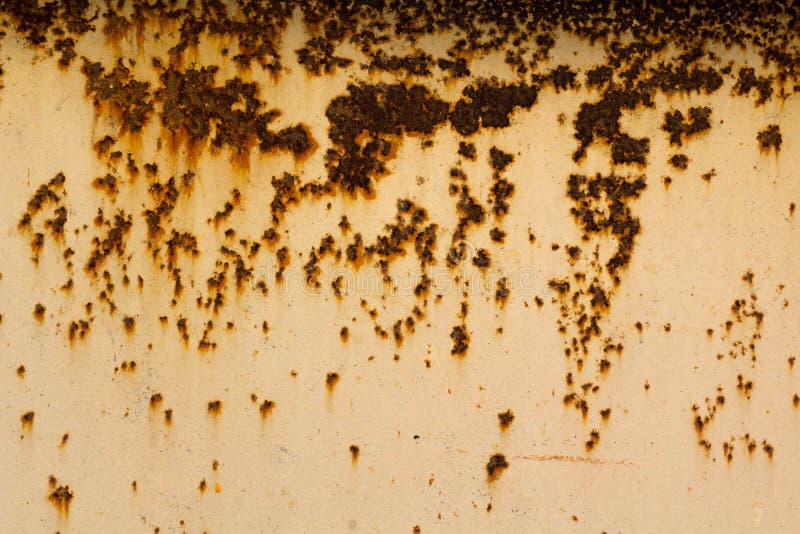 Metal Surface Rust and Background, Old Metal Surface is Rusting Up, the ...