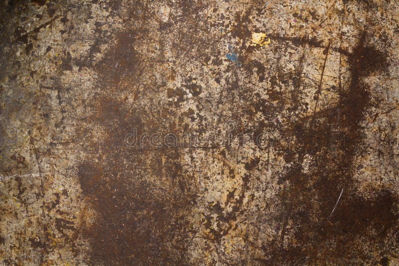 Metal Surface Rust and Background, Old Metal Surface is Rusting Up, the ...