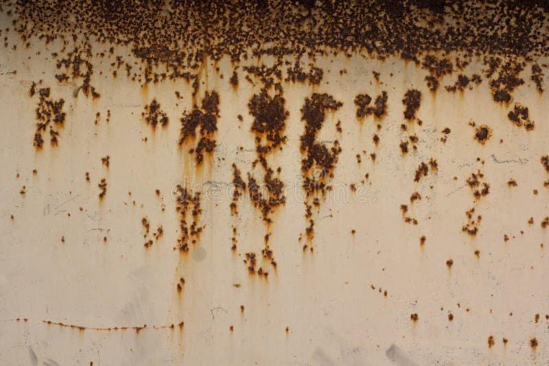 Metal Surface Rust and Background, Old Metal Surface is Rusting Up, the ...