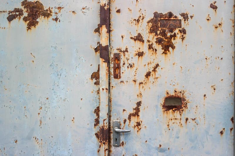 The Metal Surface is Rusted, Corrosion Means 2 Stock Photo - Image of ...