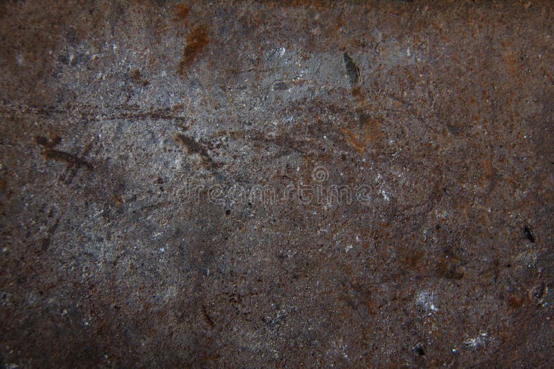 Metal Surface Rusty and Coarse Stock Image - Image of material, dark ...